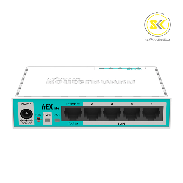 روتربرد MikroTik hEX PoE Lite - شبکه کاران | بانک تجهیزات شبکه و وایرلس